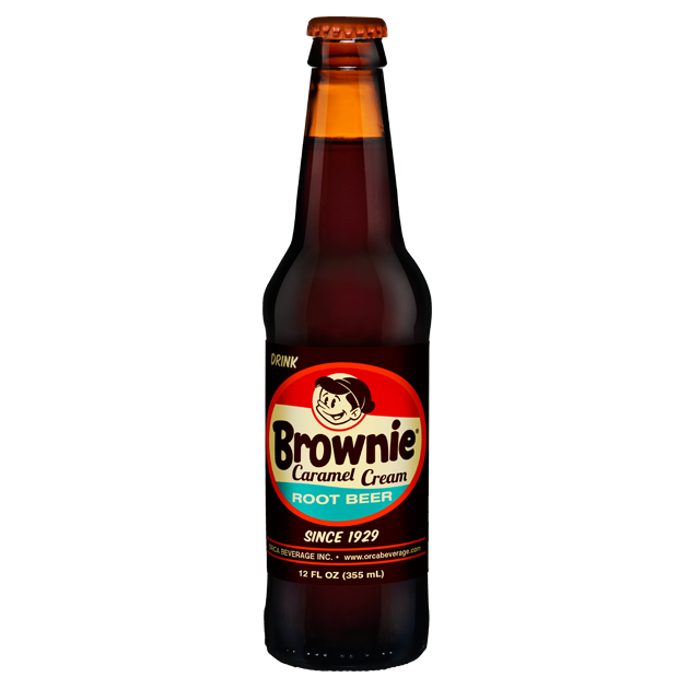 Brownie Caramel Root Beer 24‑Pack – Craft Soda Delight – Blue Dog ...
