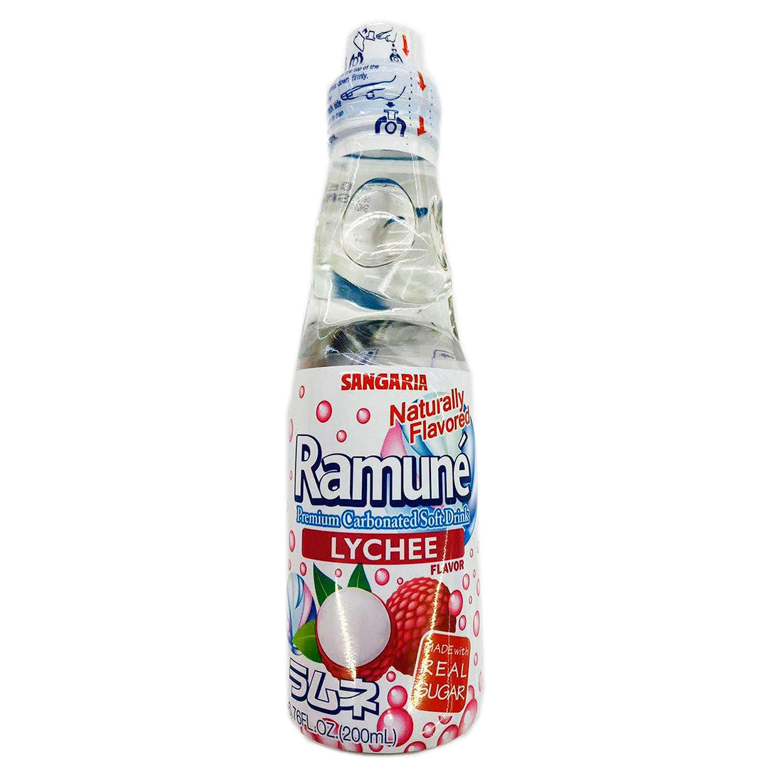 Ramune Lychee Soda 18 Pack – Unique Asian Beverage – Blue Dog Beverage ...